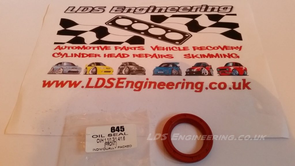Ford CVH 1.6 8v front crankshaft oil seal - LDS Engineering