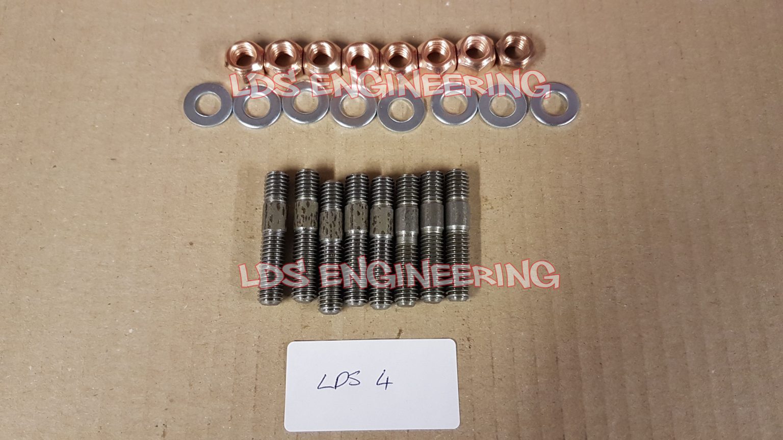 Ford 1.6 8v Exhaust manifold stud + Nut kit set - CVH XR3 XR3i XR2i