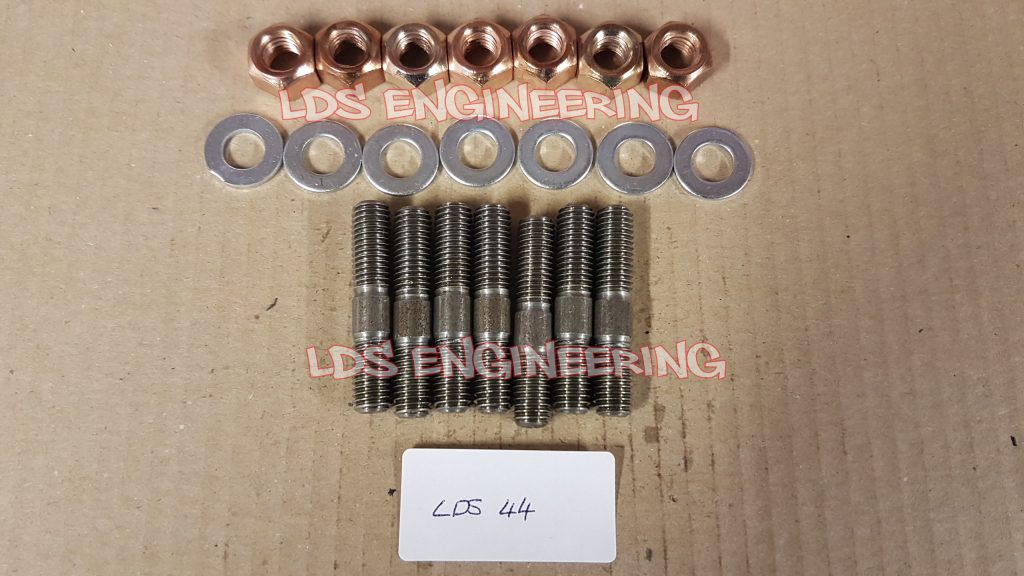 Ford 1.8 2.0 16v Exhaust manifold stud + Nut kit set - Duratec