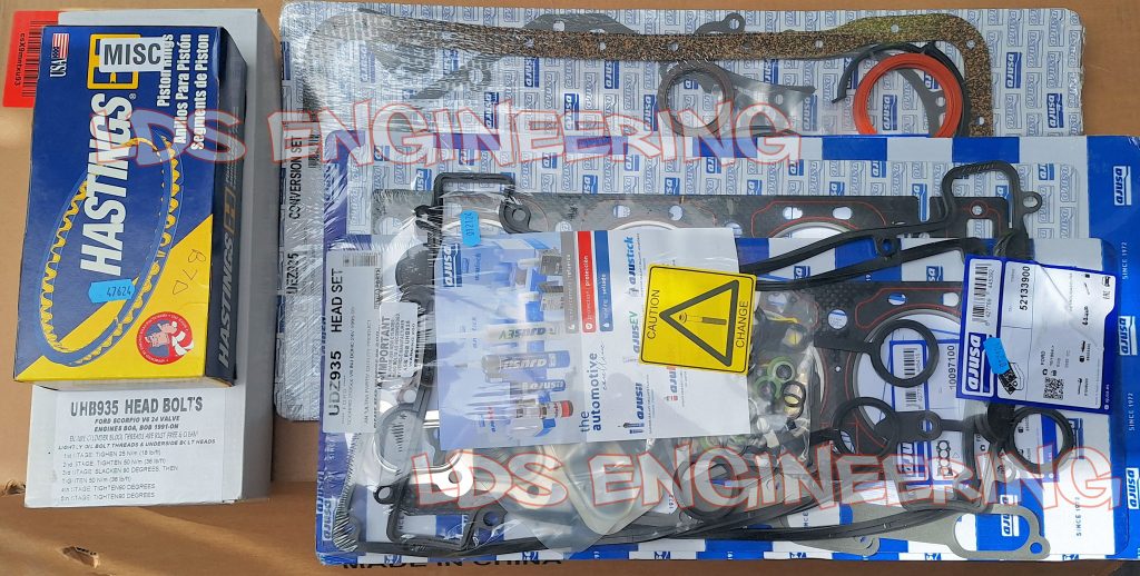 Ford 2.9i 24v Scorpio Cosworth BOB engine rebuild kit
